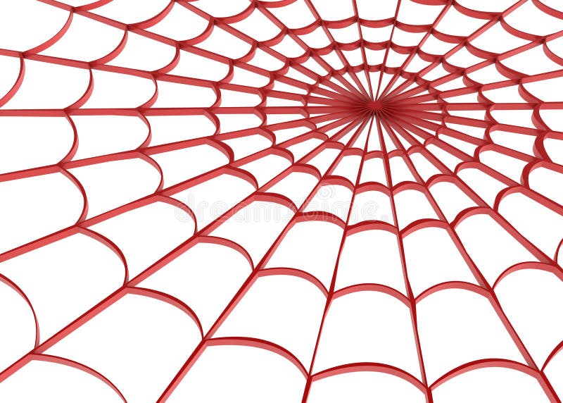 Red Web stock illustration. Illustration of converge, surface - 5373128