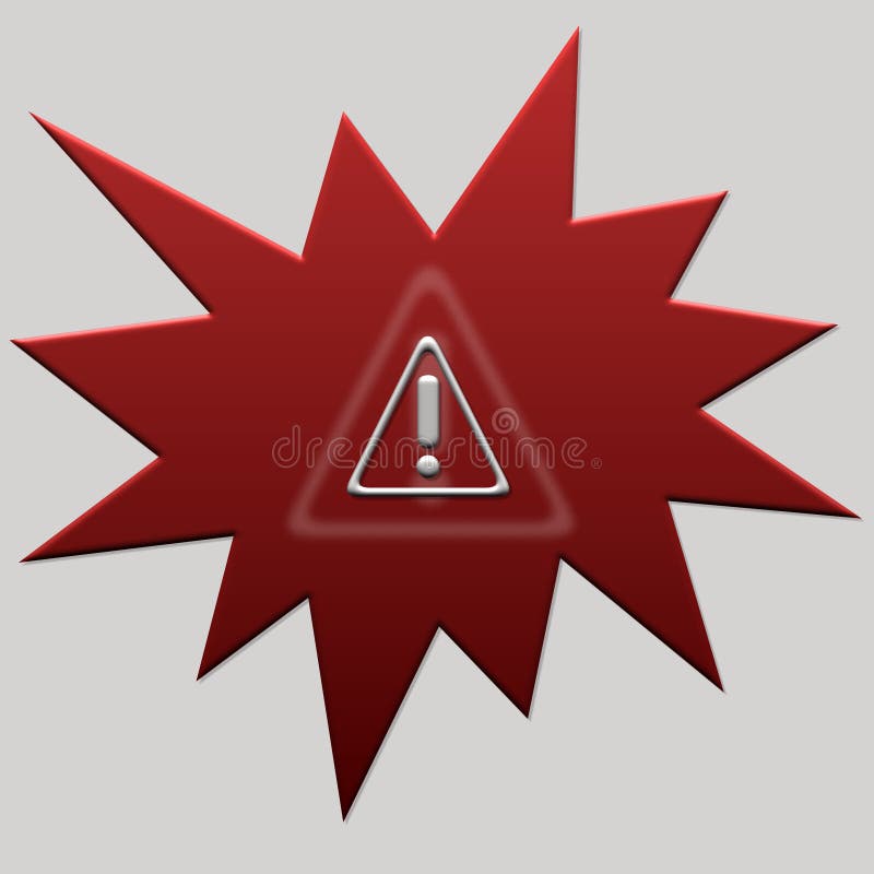 Red web button error stock illustration. Illustration of gelly - 5314838