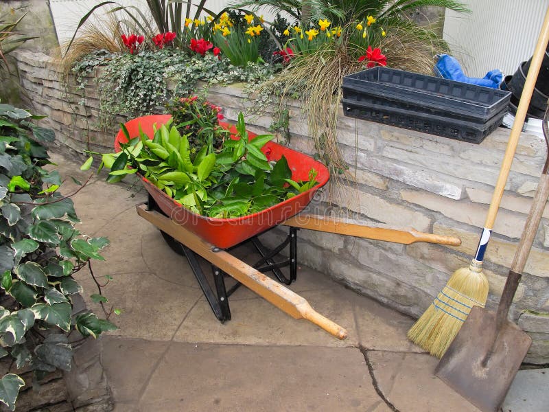 783 Wheelbarrow Soil Flowers Stock Photos - Free & Royalty-Free Stock ...