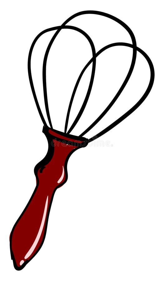 Whisk Illustration, Drawing, Engraving, Line Art, Vector Stock Vector ...