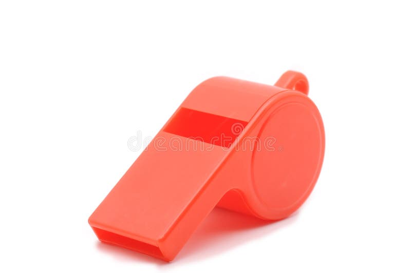 Red whistle stock image. Image of competition, match, sports - 1423729