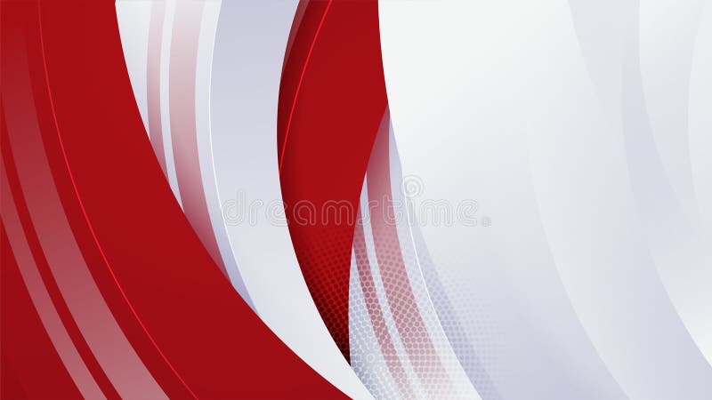 Red and White Abstract Background Stock Vector - Illustration of card ...