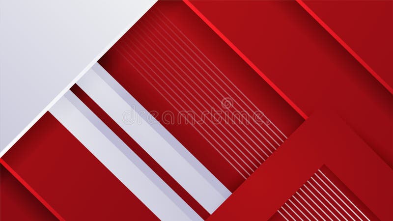 Red and White Abstract Background Stock Vector - Illustration of line ...