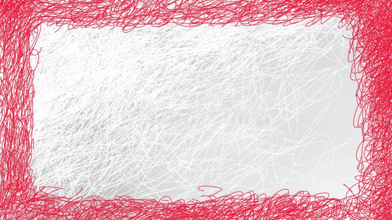 Red And White Abstract Frame Picture. Image: 8091462