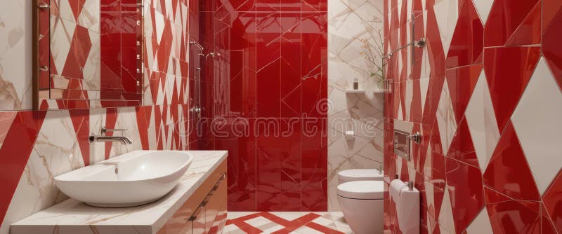 Bold Colors and Mathematical Precision Redefine Small Space Design in a ...