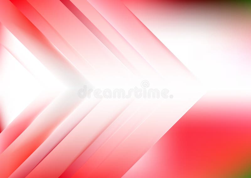 Red and White Arrow Background Stock Vector - Illustration of designs ...