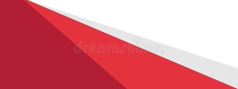 Red and White Background Design. Flat and Minimalist Background Design ...