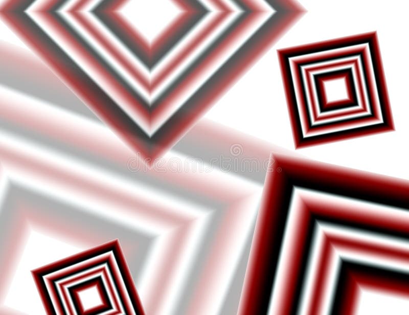 Red White and Black Diamonds Stock Illustration - Illustration of ...