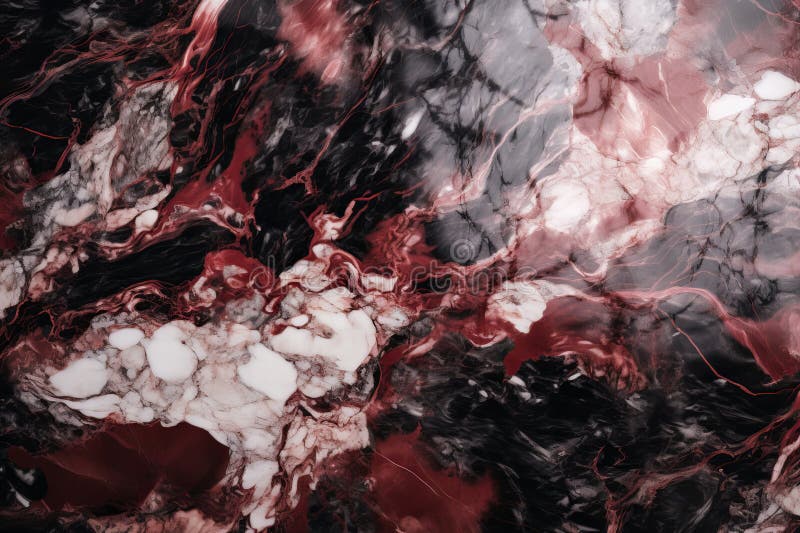 Red and White Black and White Marble Pattern Natural Beautiful Stock ...