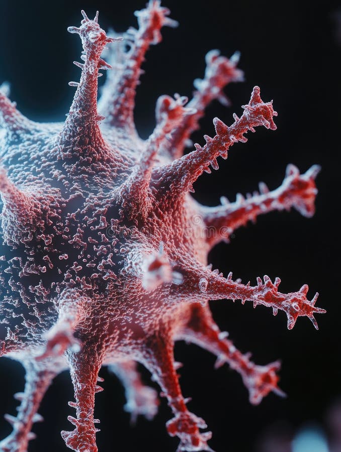 Red and White Blood Cell Close-Up Stock Photo - Image of generated ...