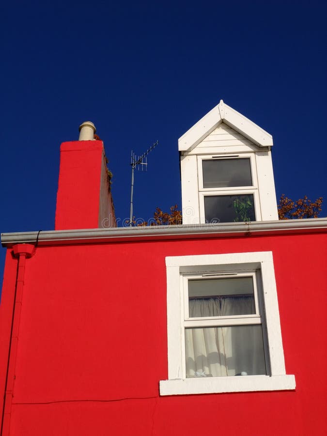 Red White & Blue - Abstract Windows Stock Image - Image of bold ...