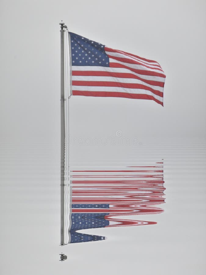 Flag ripple waterfall stock illustration. Illustration of blue - 131552930