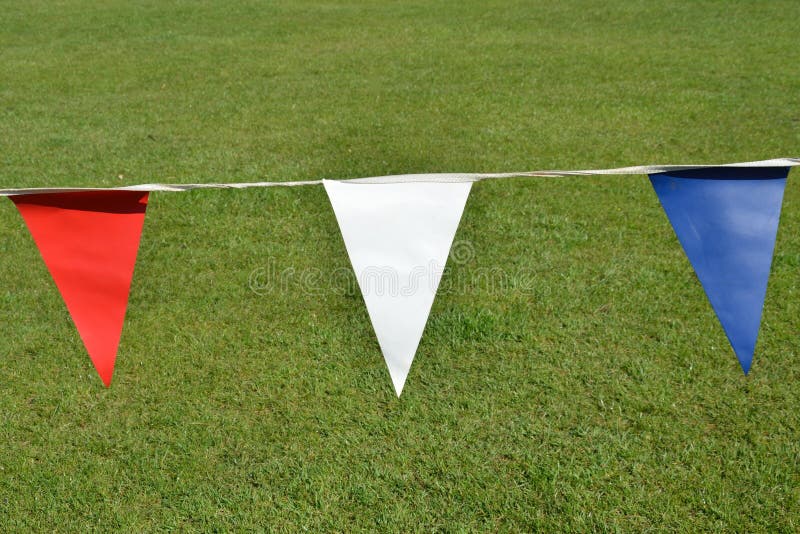 Red White and Blue Flags stock image. Image of sport - 30617973
