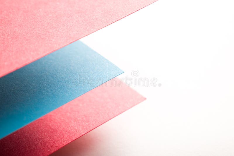 Red, White and Blue Geometric 3d Background Stock Image - Image of ...