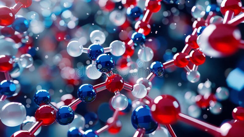 Molecules Forming Complex Structure, Representing Big Data and ...