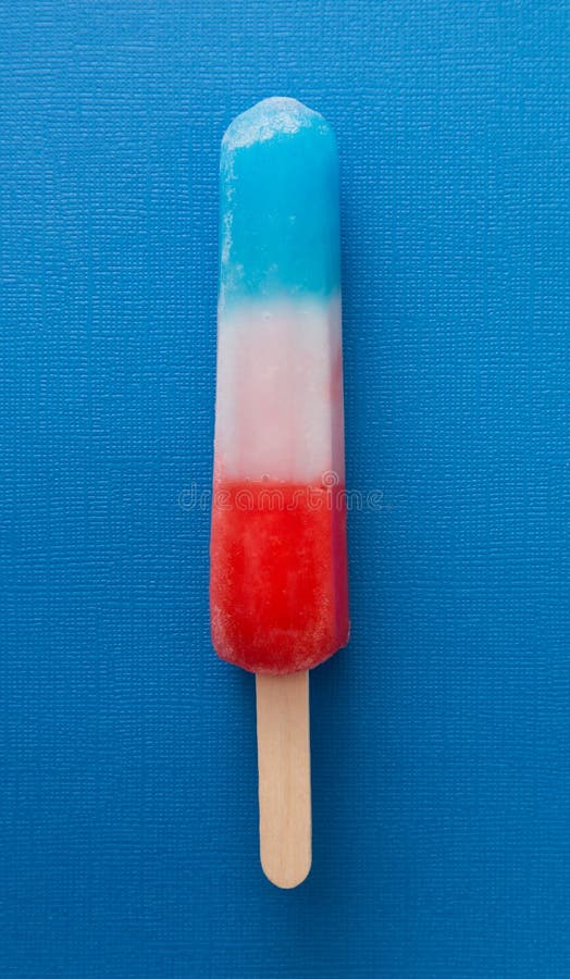 Red White and Blue Popsicles Stock Photo - Image of popsicles, icicle ...