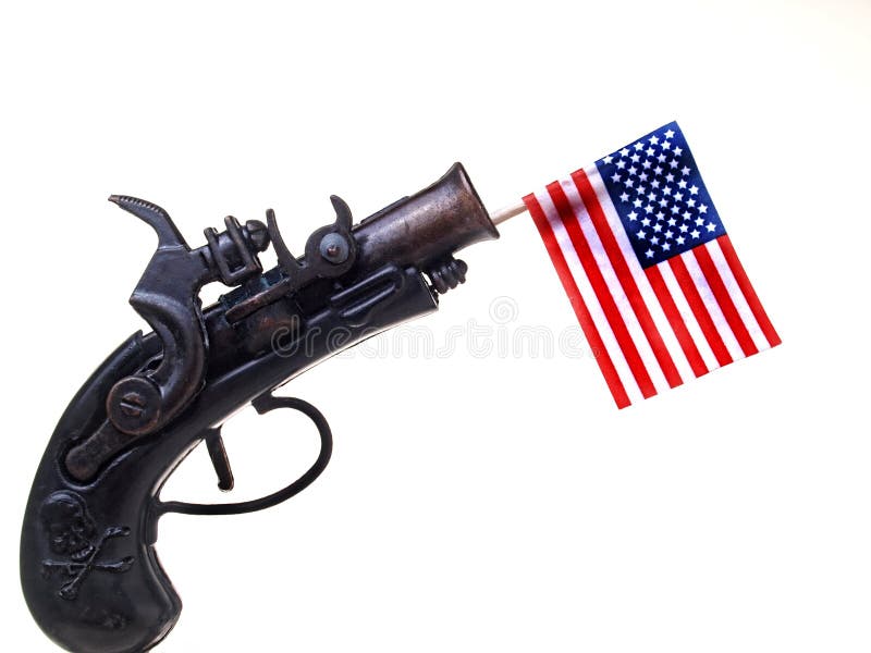 Red,White and Blue Ribbon stock photo. Image of material - 234004