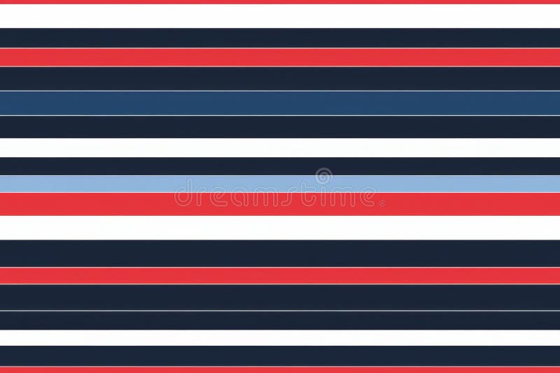 Red White and Blue Stripes in a Pattern Stock Illustration ...