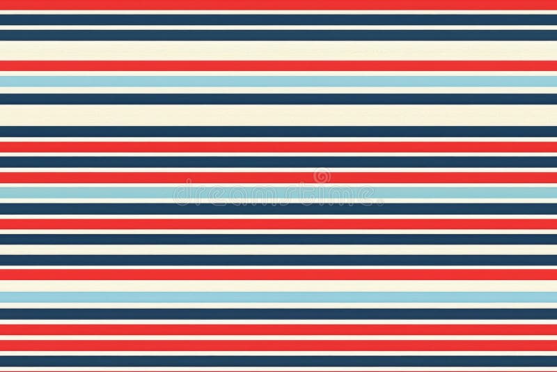 Red, White and Blue Stripes in a Repeating Pattern Stock Illustration ...