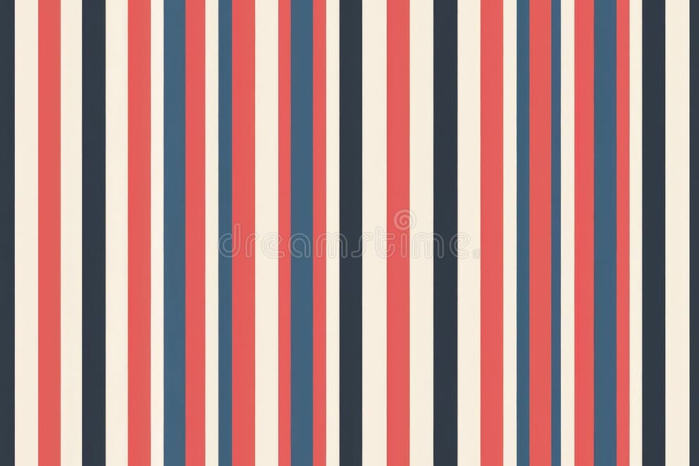 Red, White and Blue Vertical Stripes in a Repeating Pattern Stock ...