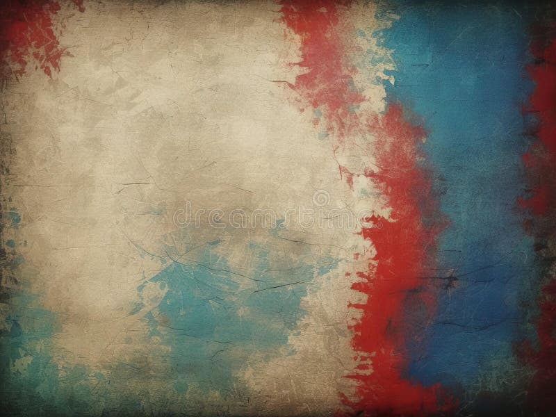Red, White, and Blue Vintage Texture Background Stock Illustration ...
