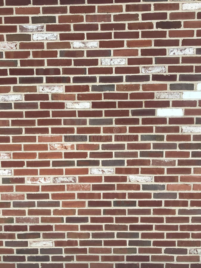 Red and White brick wall stock photo. Image of ground - 112309986
