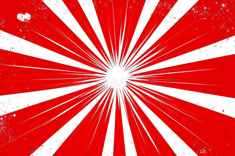 Red White Burst Abstract Background Illustration Stock Photo - Image of ...