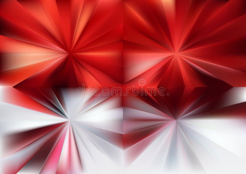 Red and White Burst Background Vector Art Stock Vector - Illustration ...