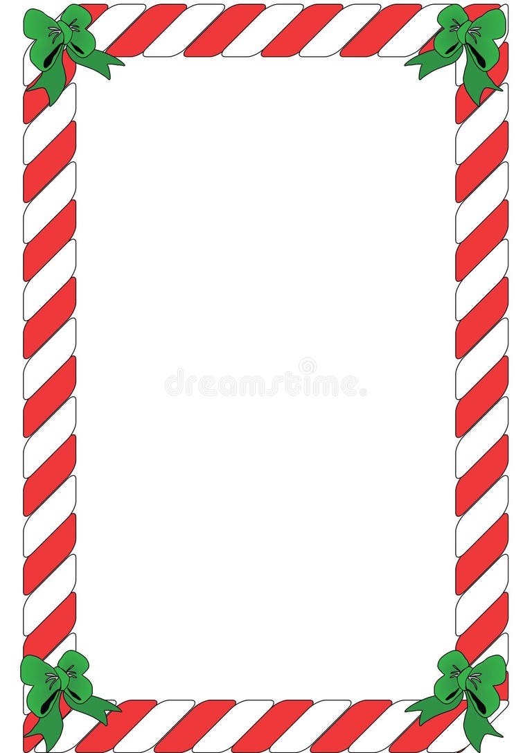 Border Candycane Stock Illustrations – 494 Border Candycane Stock ...