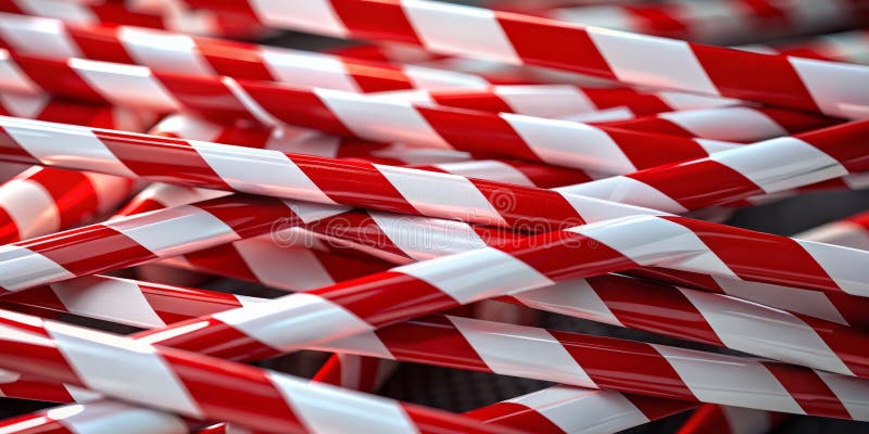 Red and white caution tape stock vector. Illustration of transparent ...