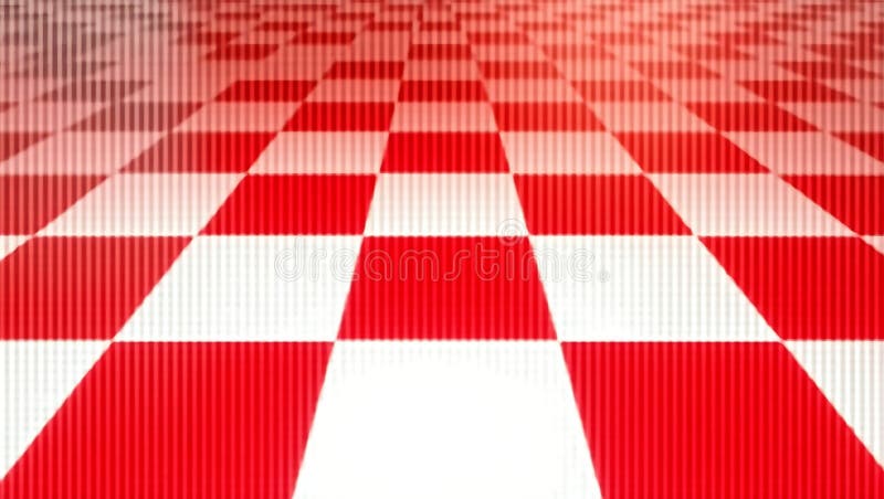 Red and White Checkered Pattern with Vertical Lines Creating a ...