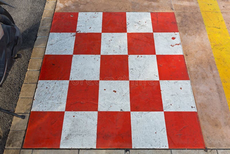 Checkered Pattern stock photo. Image of square, street - 159226220