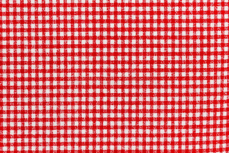 Red and White Checkered Tablecloth Banner Stock Image - Image of dish ...