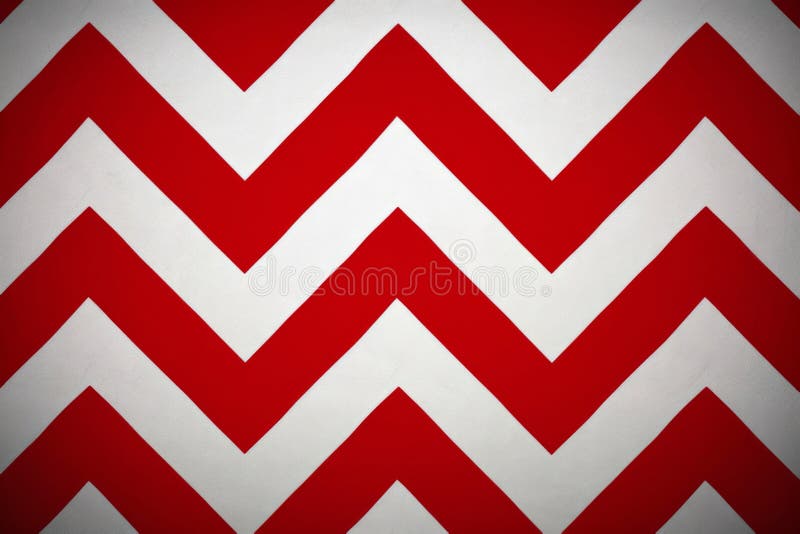 Red and White Chevron Pattern Stock Illustration - Illustration of ...