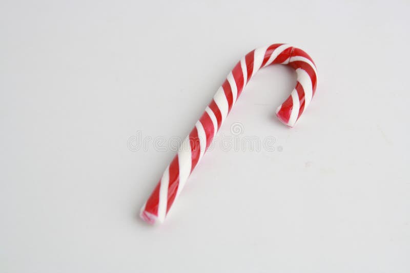 Red and White Christmas Candy on a White Surface Stock Image - Image of ...