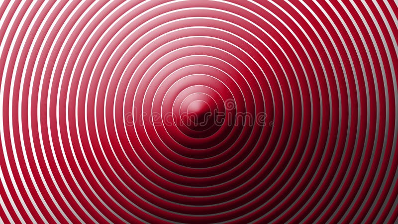 Red and White Circle Background, 3D Illustrations Stock Illustration ...