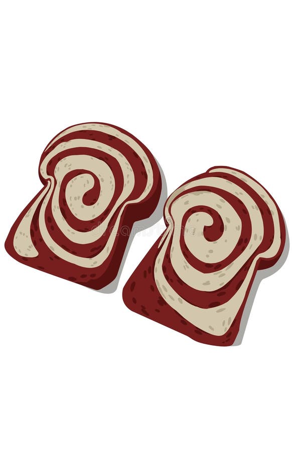 Red White Circular Plain Bread Pattern Background Stock Vector ...