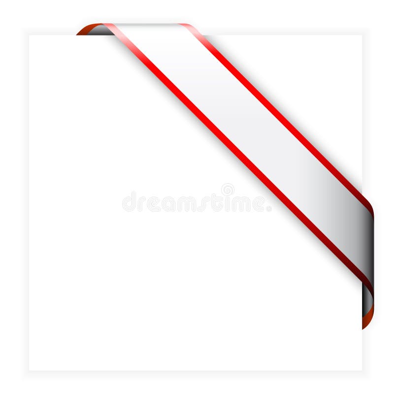 Set of Colorful Corner Ribbons Stock Vector - Illustration of product ...