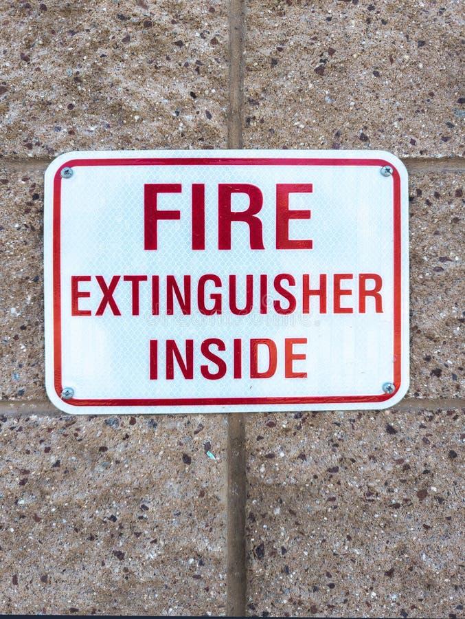 130 Fire Extinguisher Inside Sign Stock Photos - Free & Royalty-Free ...