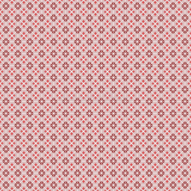 Red and White Geometric Tile Pattern Stock Image - Image of curve ...