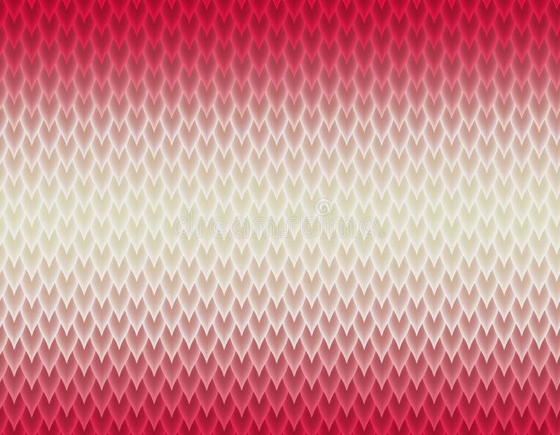 Red and White Gradient Snake Skin Pattern, Long Sharp Scale Stock ...