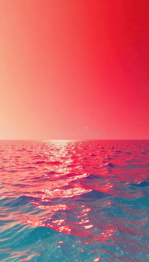 Red and White Grainy Gradient, Retro Summer Texture , Poster, Grainy ...