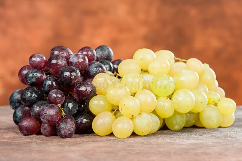 Wine cups and grape stock photo. Image of grape, food - 39146326