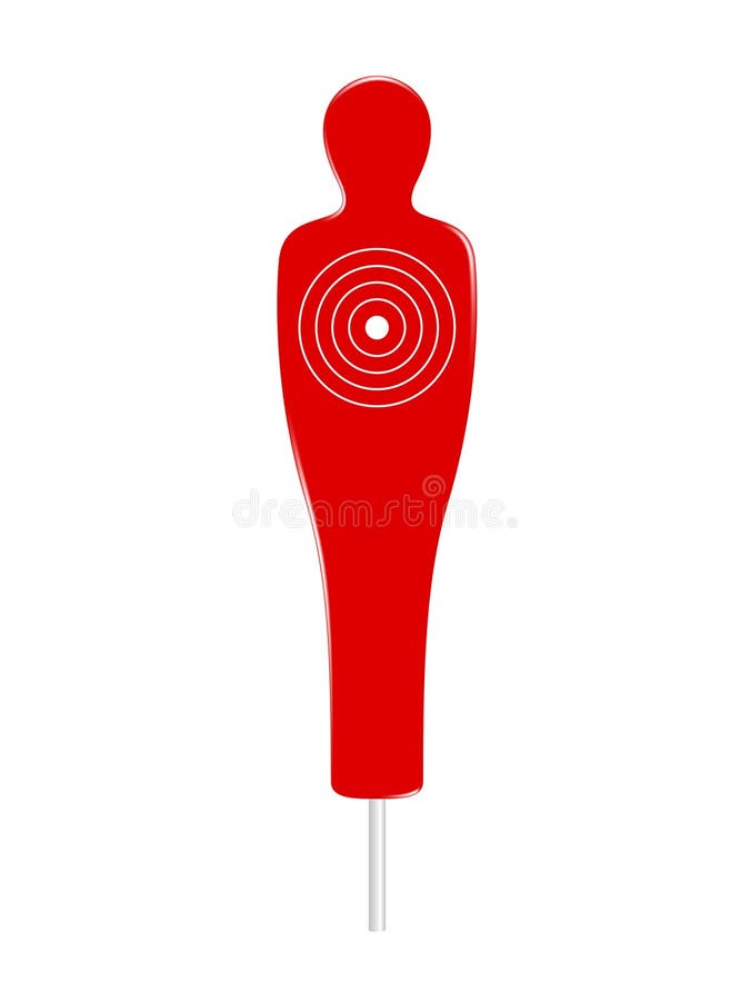 Human Target Clip Art