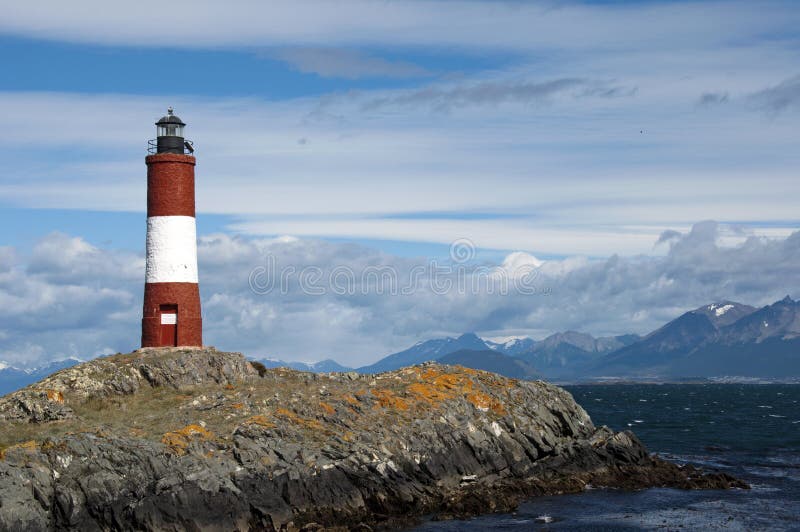 Red and white lighthouse stock photo. Image of beacon - 25519342