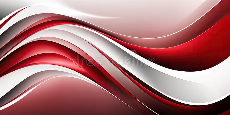 Red and White Line Abstract Background, Generative AI Stock ...
