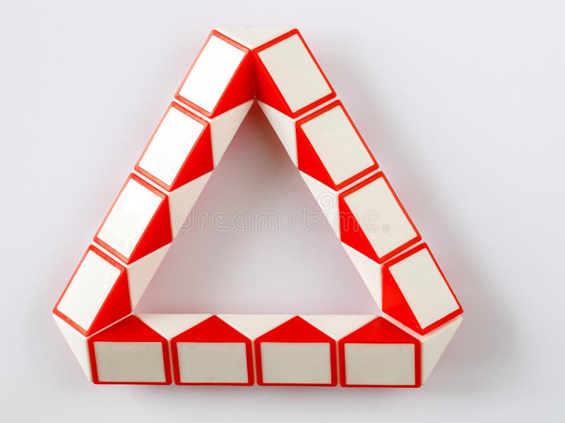 Magic Triangle is on the Entrance Stock Image - Image of sculpture ...