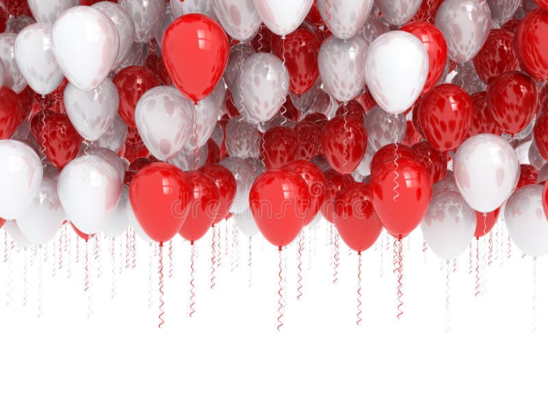 Red White Party Balloons Stock Illustrations – 11,280 Red White Party ...