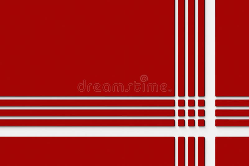 Red White Plastic Wall with Groove Line Square Shape, Modern Ceramic ...