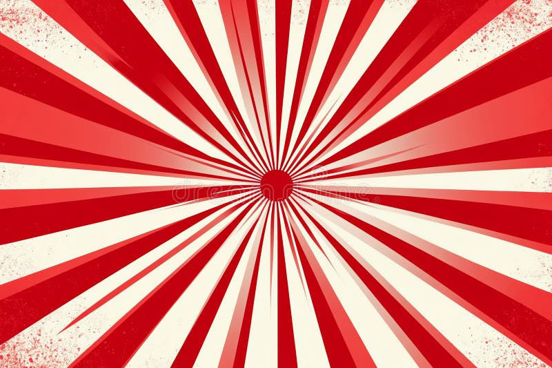Abstract Red White Radiating Sunburst Design Stock Photos - Free ...